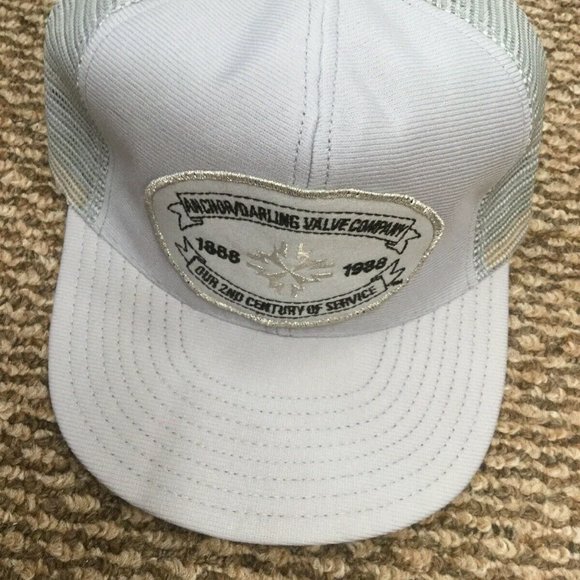 Accessories | Vintage Anchor Darling Valve Company Trucker Hat | Poshmark